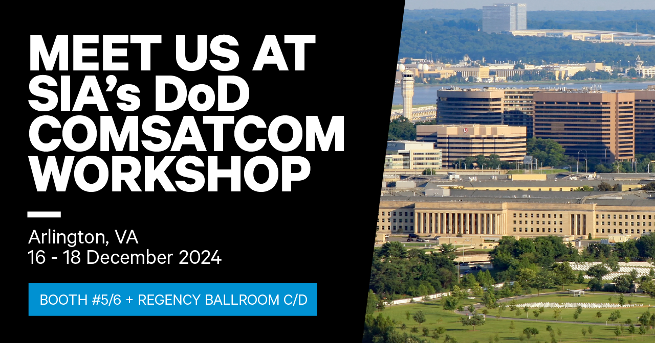 SIA DoD Commercial SATCOM Workshop 2024 | 18-21 MAR 24, Washington, D.C. - SES Space and Defense