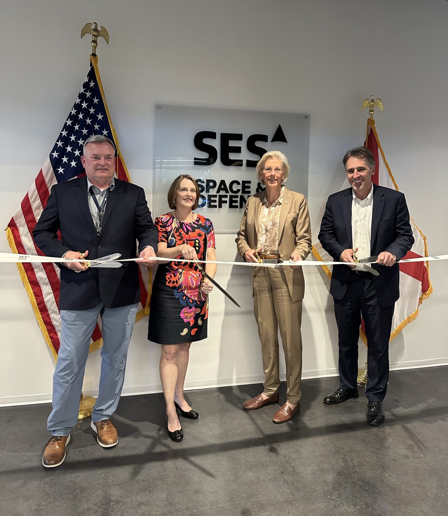 SES Space & Defense Celebrates Ribbon-Cutting for New Network ...